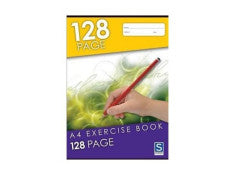 A4 Exercise Book Ruled 128 page BSC x 2 – Beaumaris Books