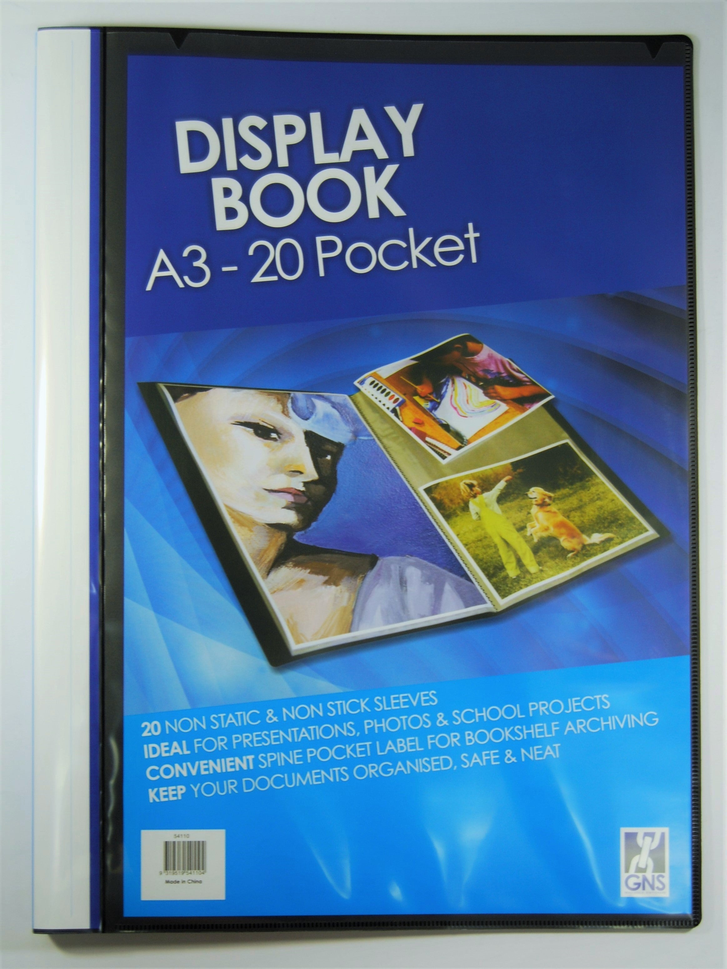 A3 Display Book 20 pocket – Beaumaris Books